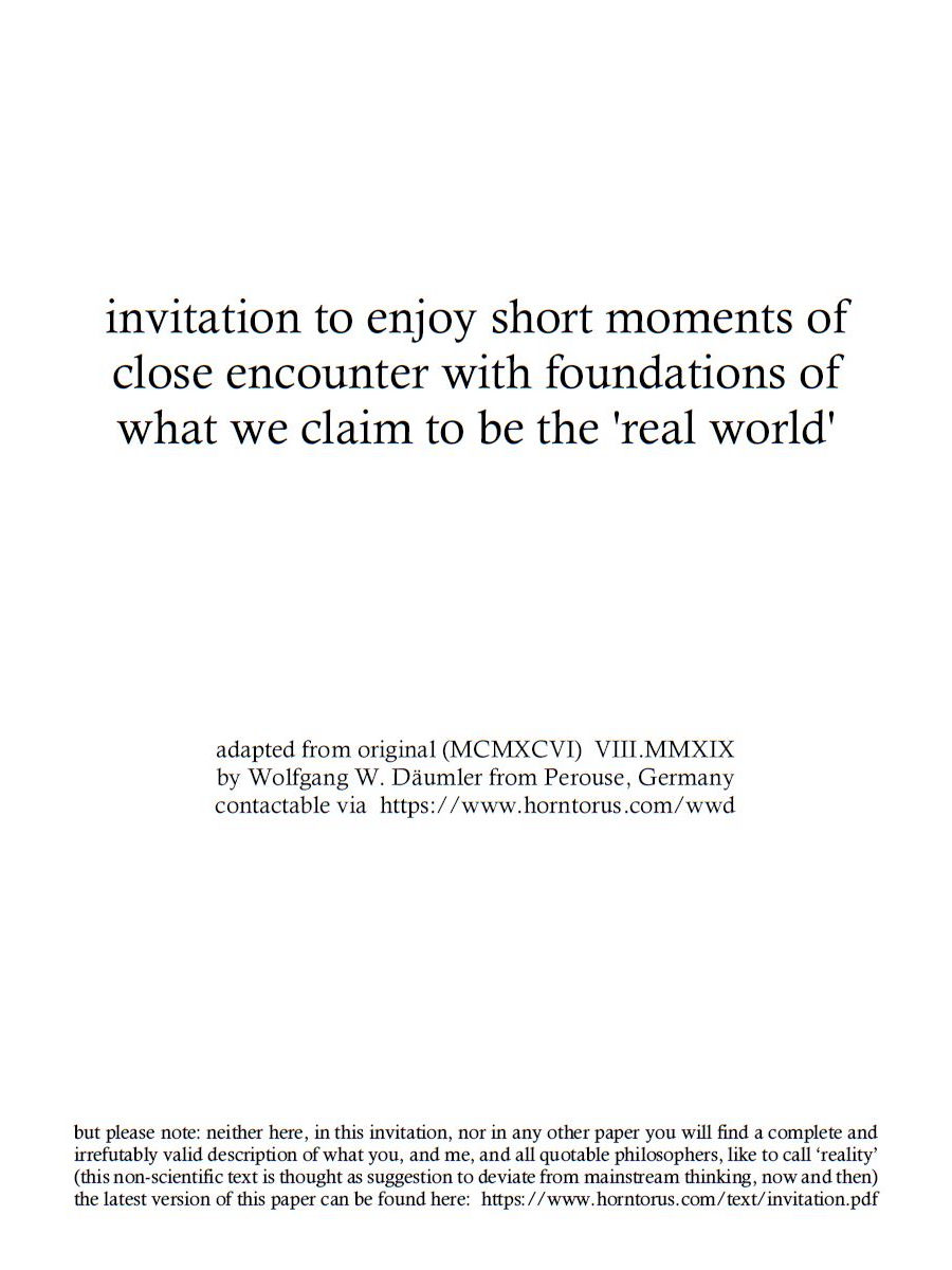 Horn Torus & Physics, Geometry of Everything